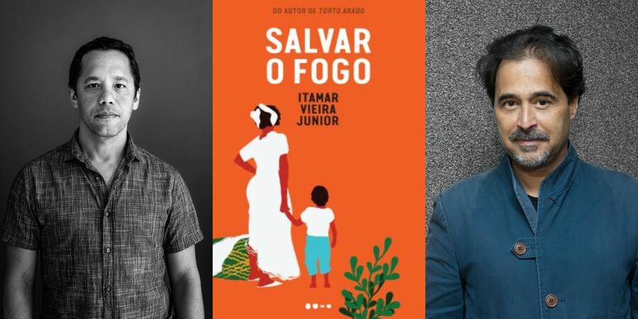 Apanhadão: Agualusa, Itamar Vieira Junior e a discussão crítica de 'Salvar o fogo' | PublishNews