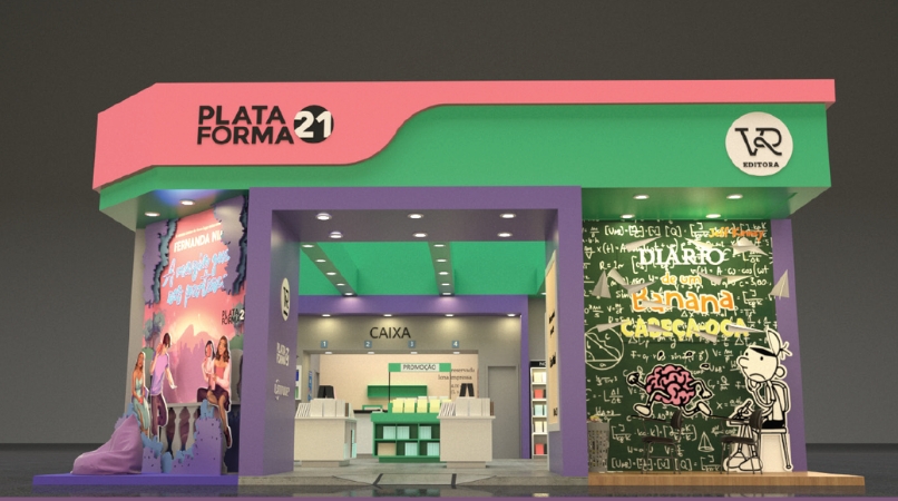 Com estande de 130m², VR Editora traz Jeff Kinney à Bienal do Livro de SP | PublishNews